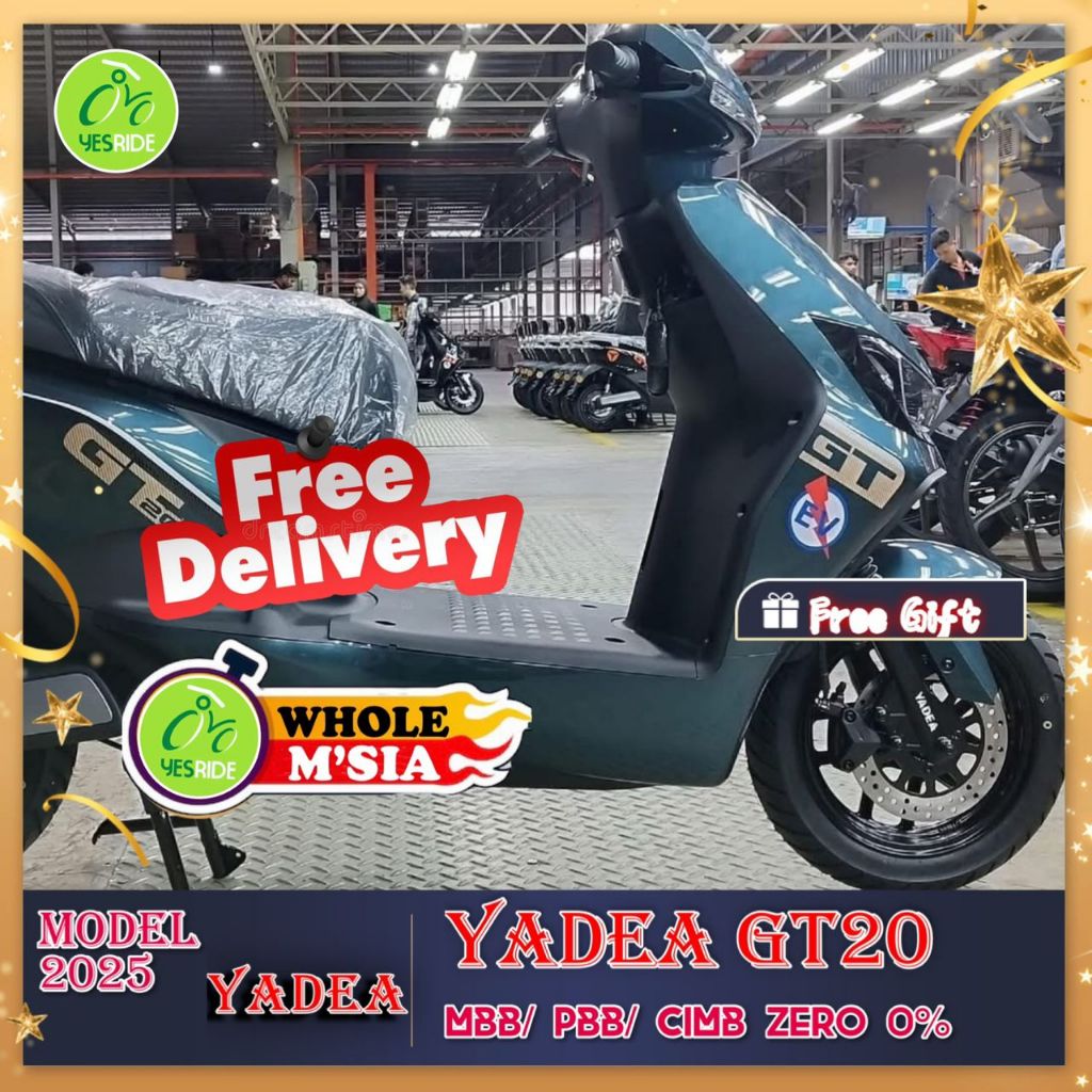 YADEA GT20 New Model 2025 | Shopee Malaysia