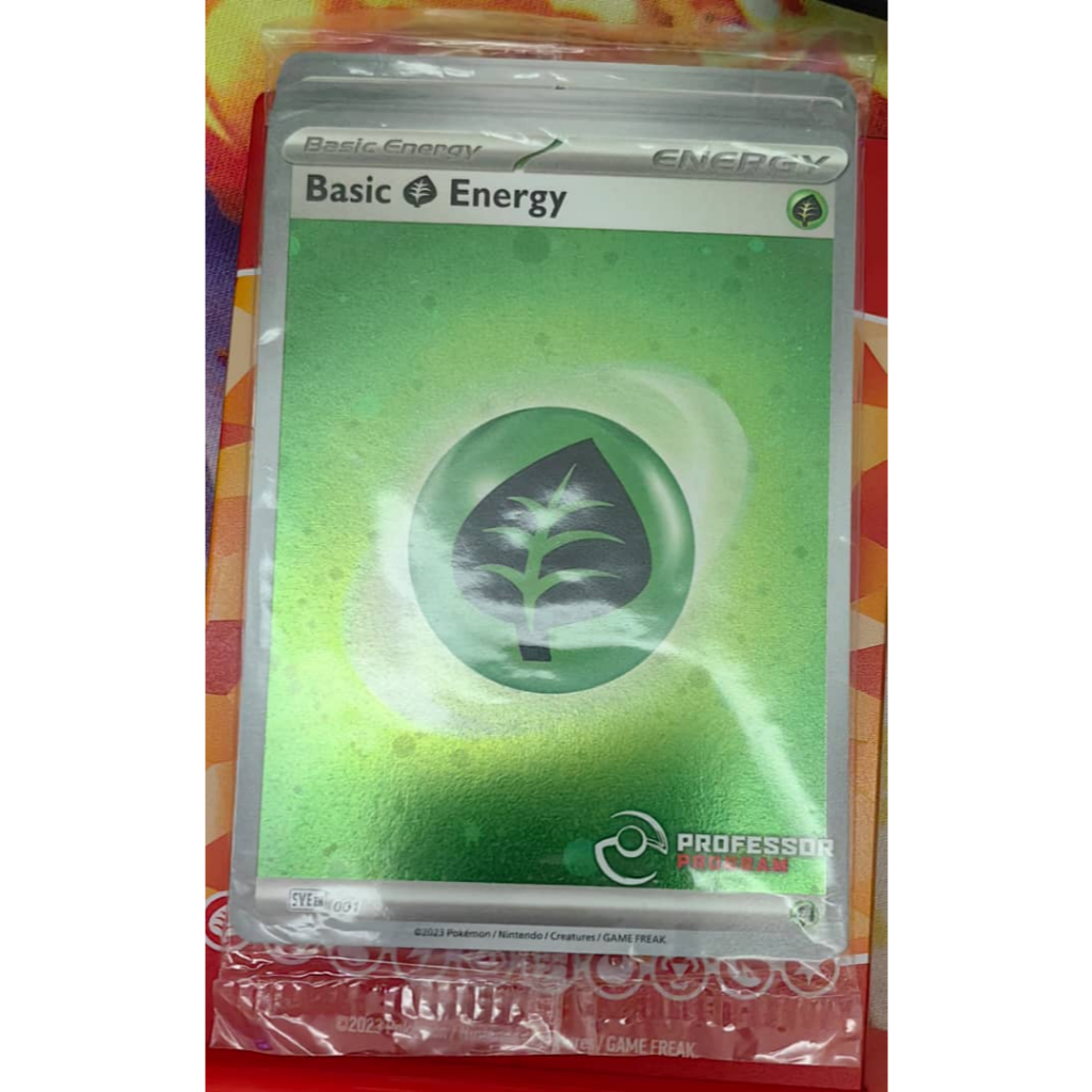 2023 Pokemon TCG Professor Program Stamped Basic Energy Holo Promo ...