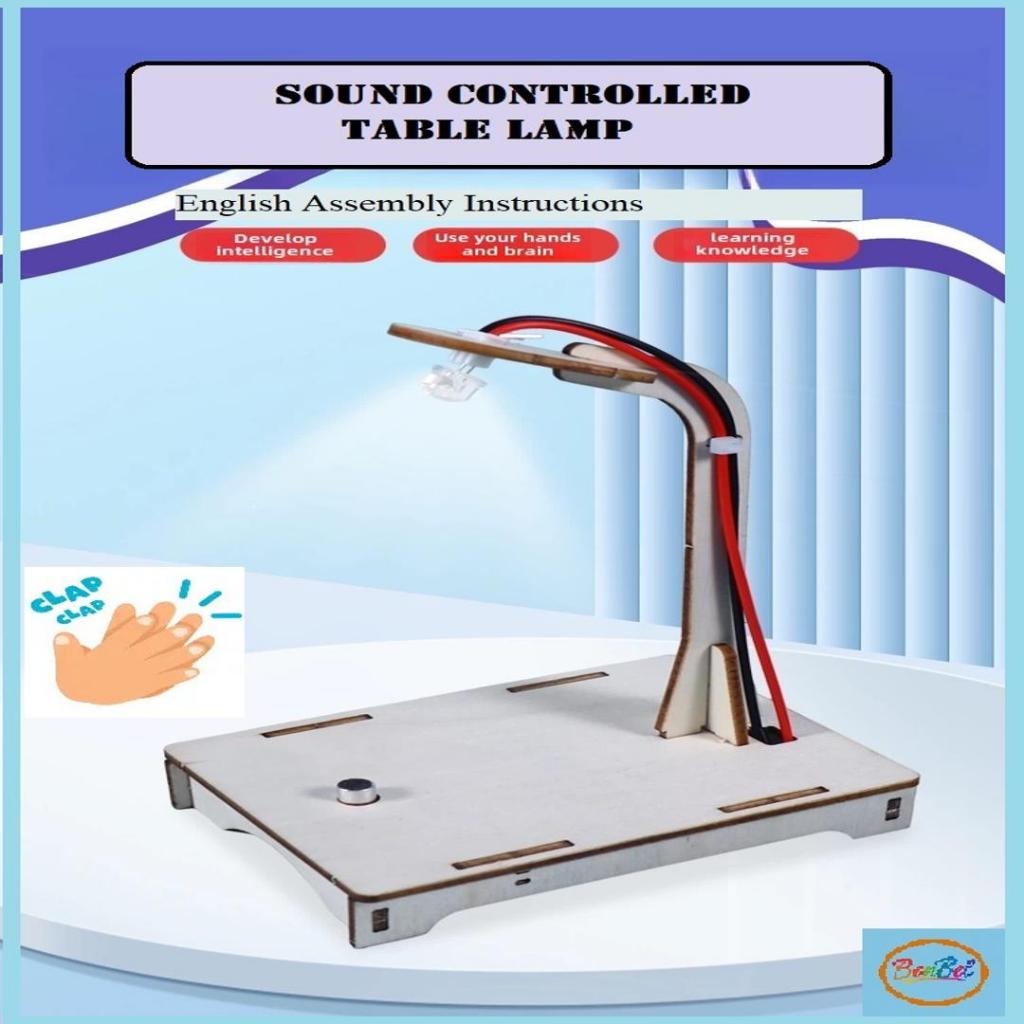 Voice Sound Control Table Desk Lamp DIY STEM Projek RBT Learning Toys ...