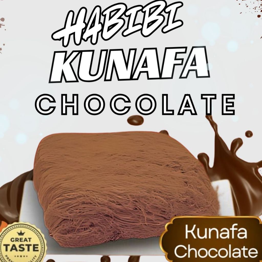 Chocolate flavour Best Quality Kunafa Dough by Habibi Kunafa 500g/1kg | Shopee Malaysia