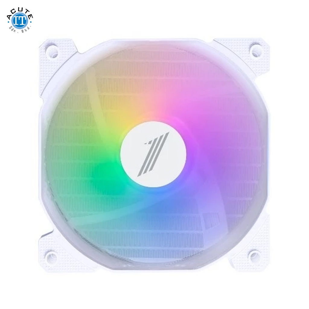 1stplayer F7R Reverse White Casing Fan 12CM ARGB LED 120MM Chassis Fan ...
