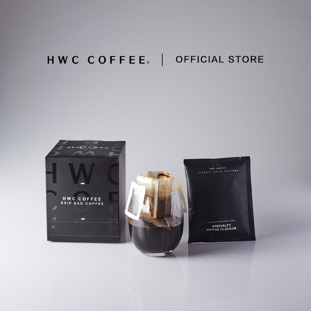 [Single Box] HWC Classic Drip Bag Coffee Gift Box Specialty Mocha (10's ...