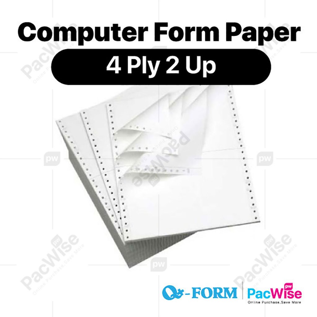 4 Ply 2 Up Computer Form/QForm/Kertas Komputer/9.5