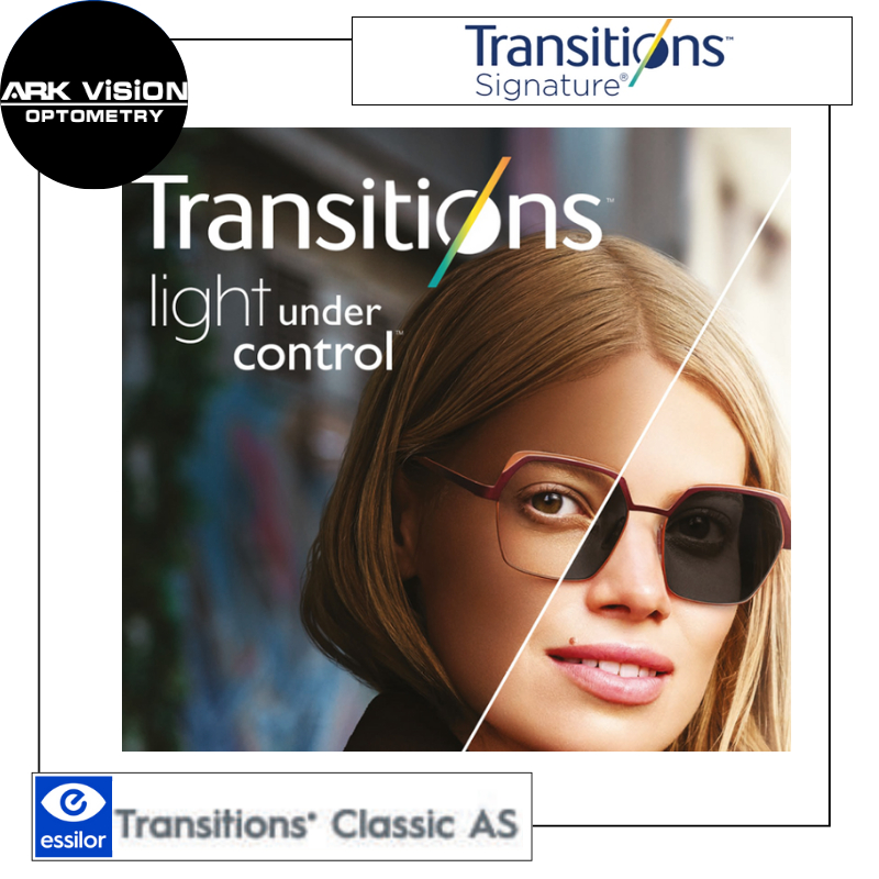 Essilor Single Vision, Transition Classic, with Crizal EasyPro Coating ...