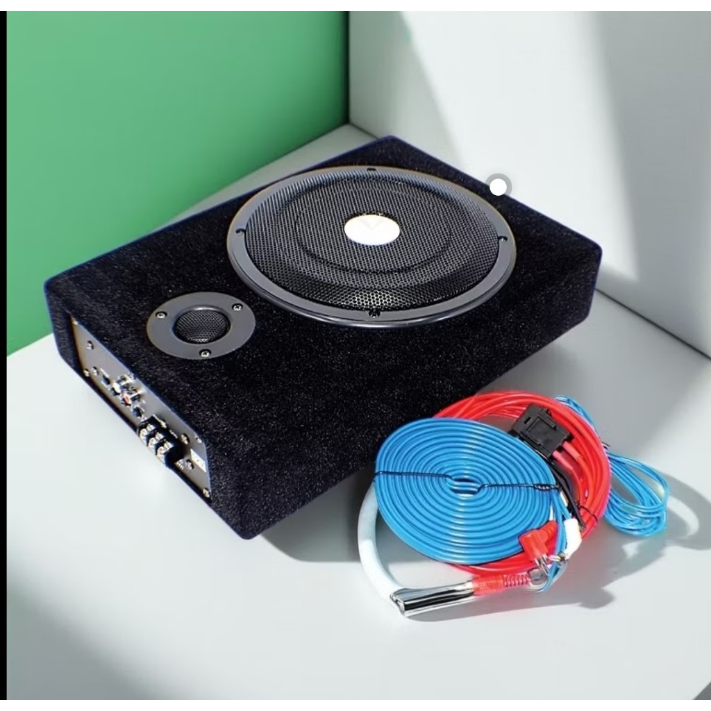 KERETA 2 WAY ACTIVE SUBWOOFER BUILD IN AMPLIFIER 8 INCH CAR ULTRA THIN ...