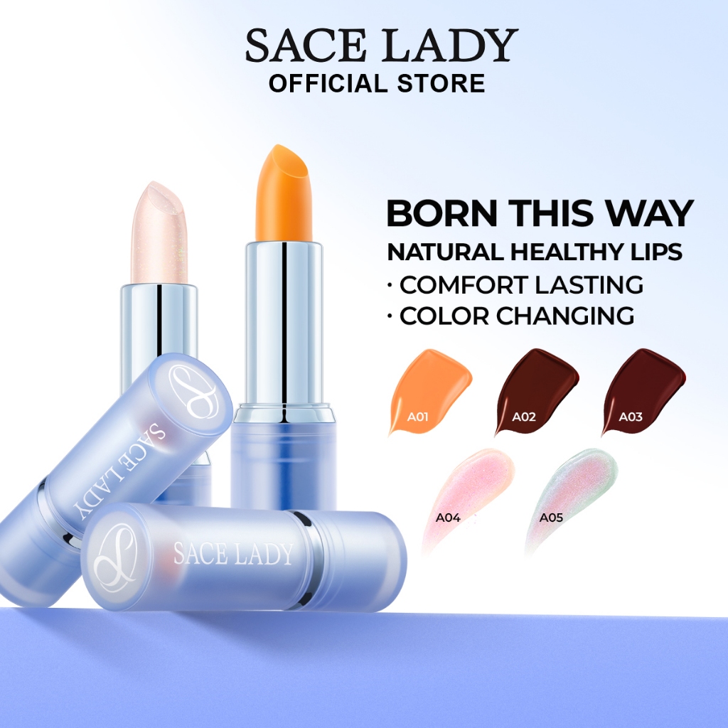 [UPGRADE] SACE LADY Lipstick Waterproof Color Liptint Moisturizing ...