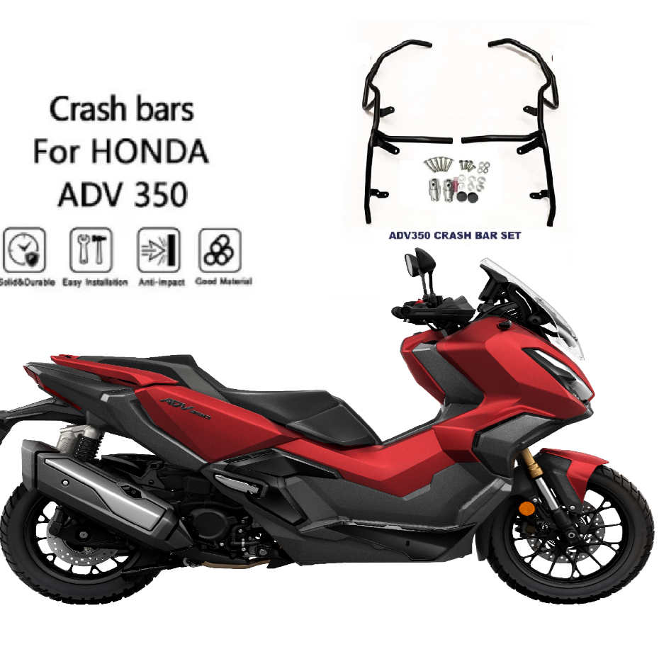 ADV 350 adv350 V1 Motorcycle Heavy Duty Crash bar Full Body Guard ...