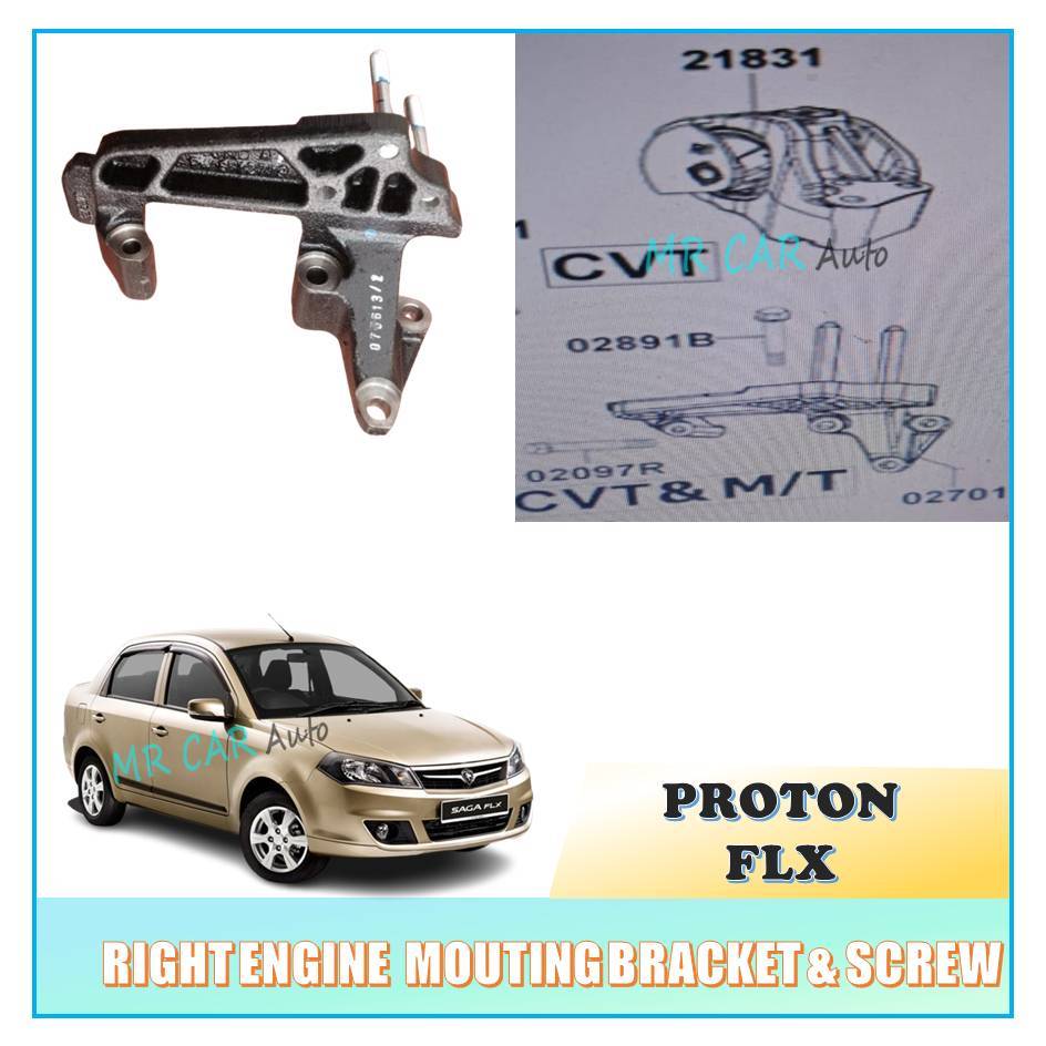 PROTON FLX ENGINE MOUTING BRACKET AND SCREW (ORIGINAL) | Shopee Malaysia