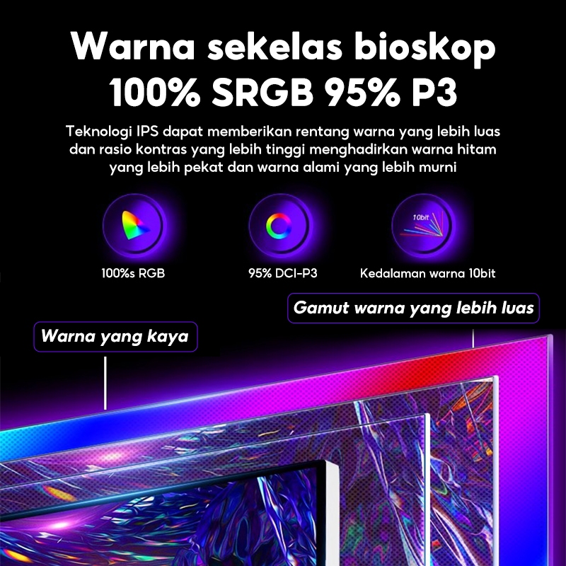 EXPOSE Monitor PC Gaming monitor 19-27 Inch Flat PC 75Hz Home and ...