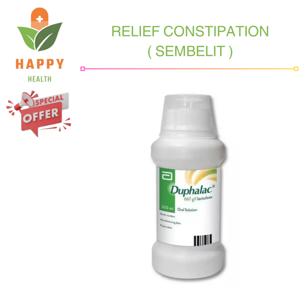 [ Exp 1/2026 ] Abbott Duphalac Lactulose 667mg/ml Syrup Oral Solution ...