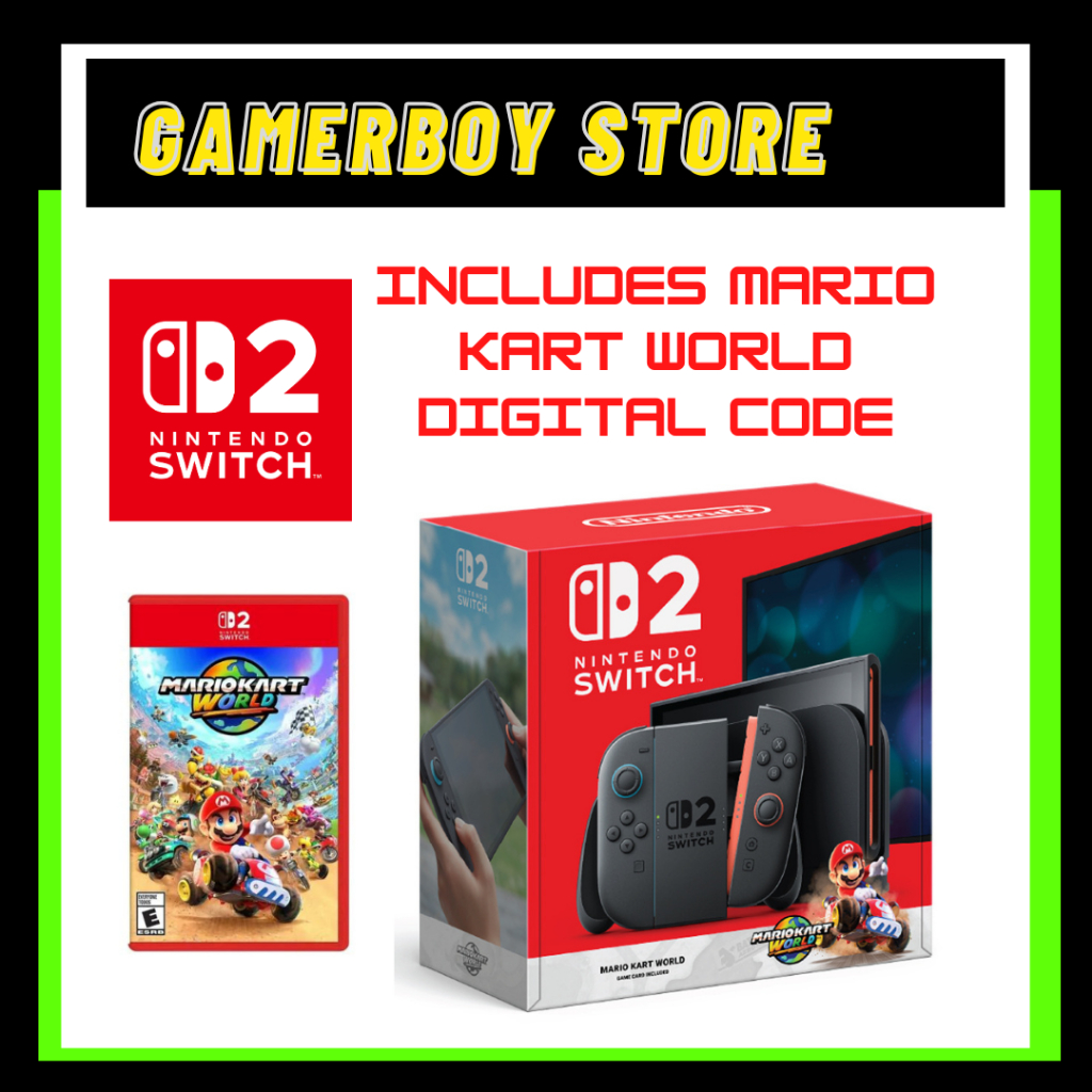 [READY STOCK WHILE STOCKS LASTS] Nintendo Switch 2 + Mario Kart World Bundle [MAXSOFT SET ...