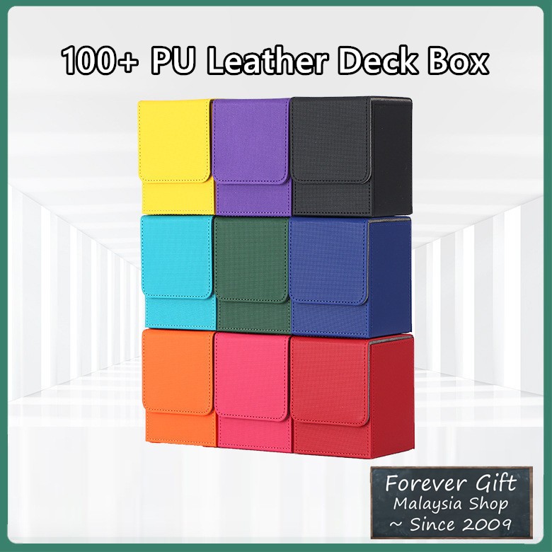 TCG Top DECK BOX 100+ Kotak Kad | Card Storage Box For Pokémon Card ...