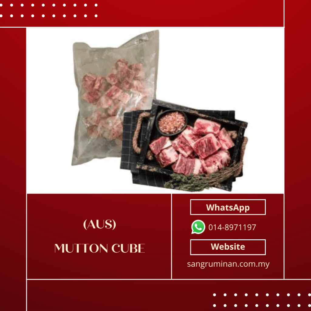 (AUS) Kiub Kambing Bertulang (Mutton Cube with Bone) | Shopee Malaysia