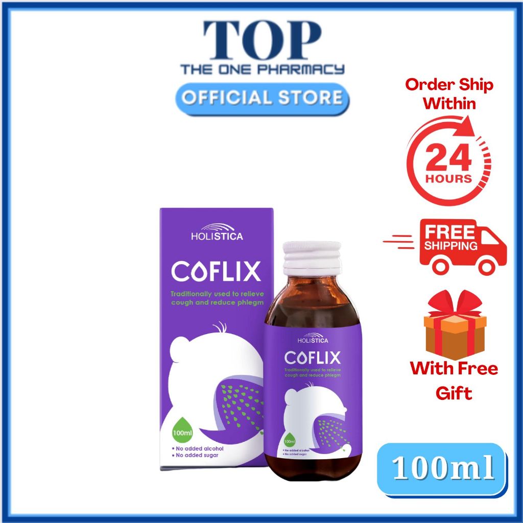 Holistica Coflix Syrup 100ml | Shopee Malaysia