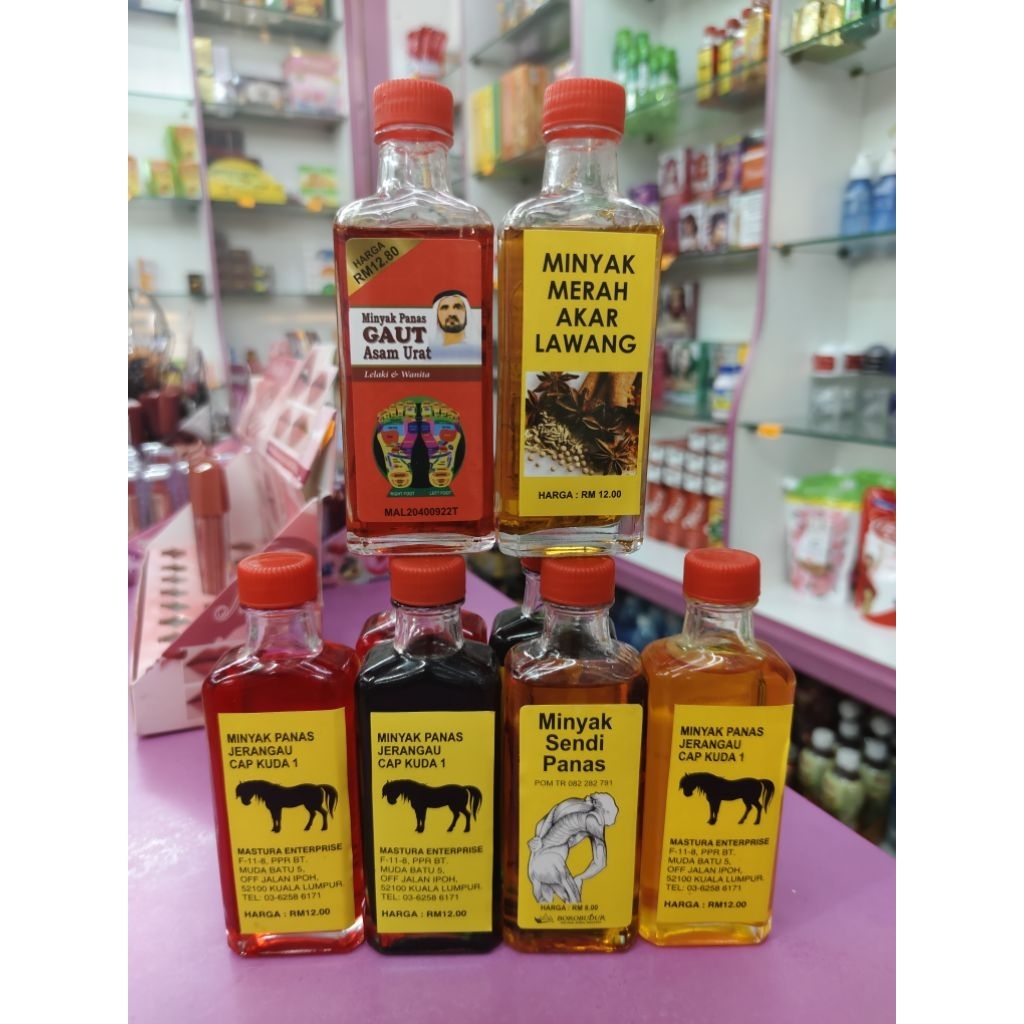 Minyak panas&sejuk cap kuda hitam 60ml | Shopee Malaysia