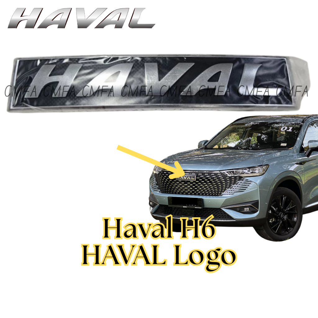 Haval H6 Front Bumper Emblem Logo Haval HAVAL Logo Badge Emblem Logo ...