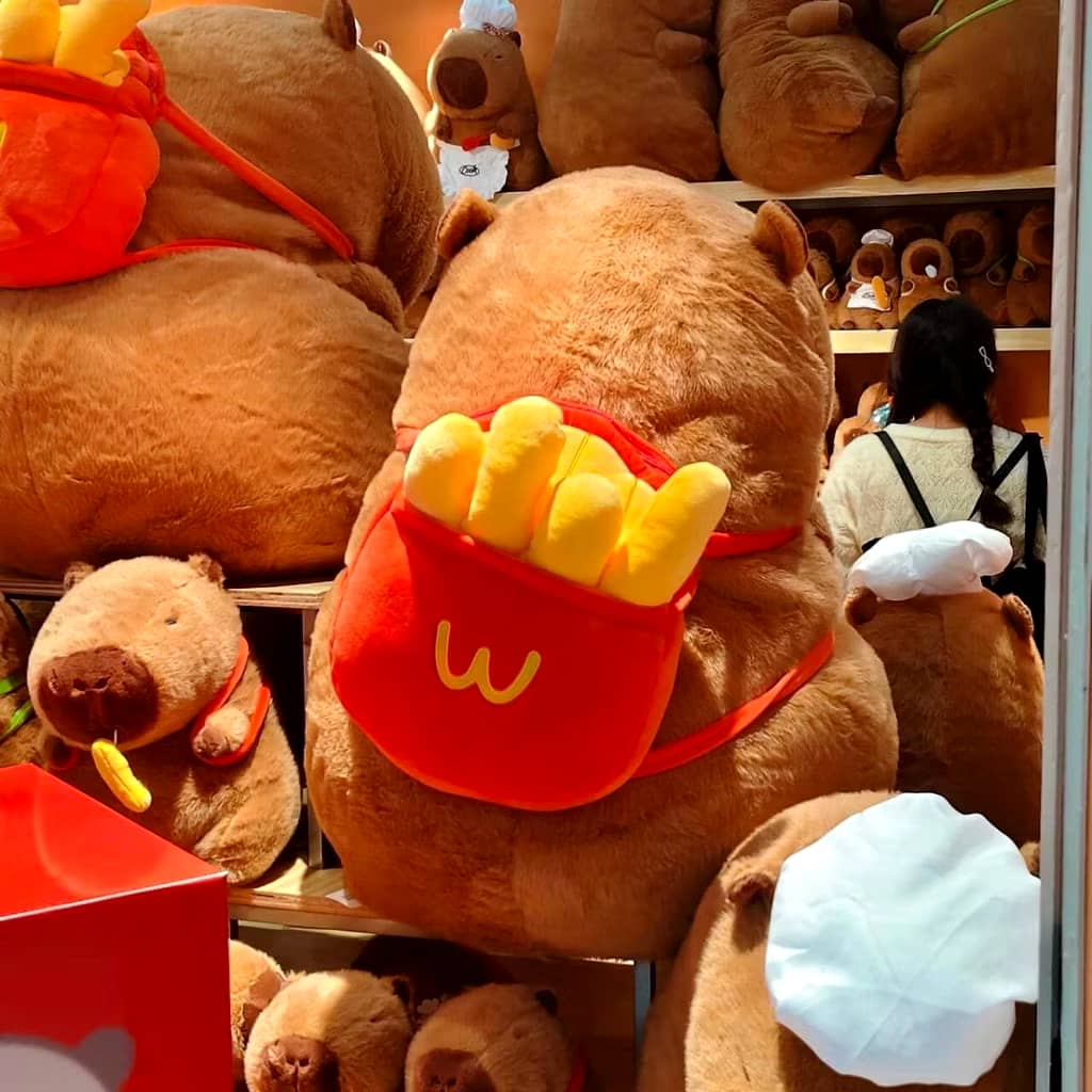 SOFT TOY PLUSHIE DOLL WITH PATTERN MCD CUTE CARTOON PATUNG KANAK-KANAK ...