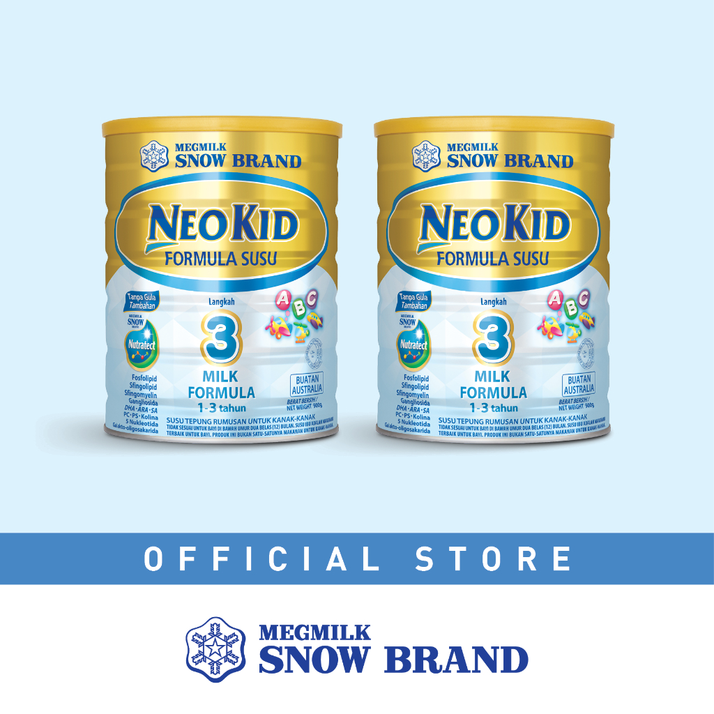 MEGMILK SNOW BRAND Neo Kid Step 3 Milk Formula [2 Tins] | Shopee Malaysia