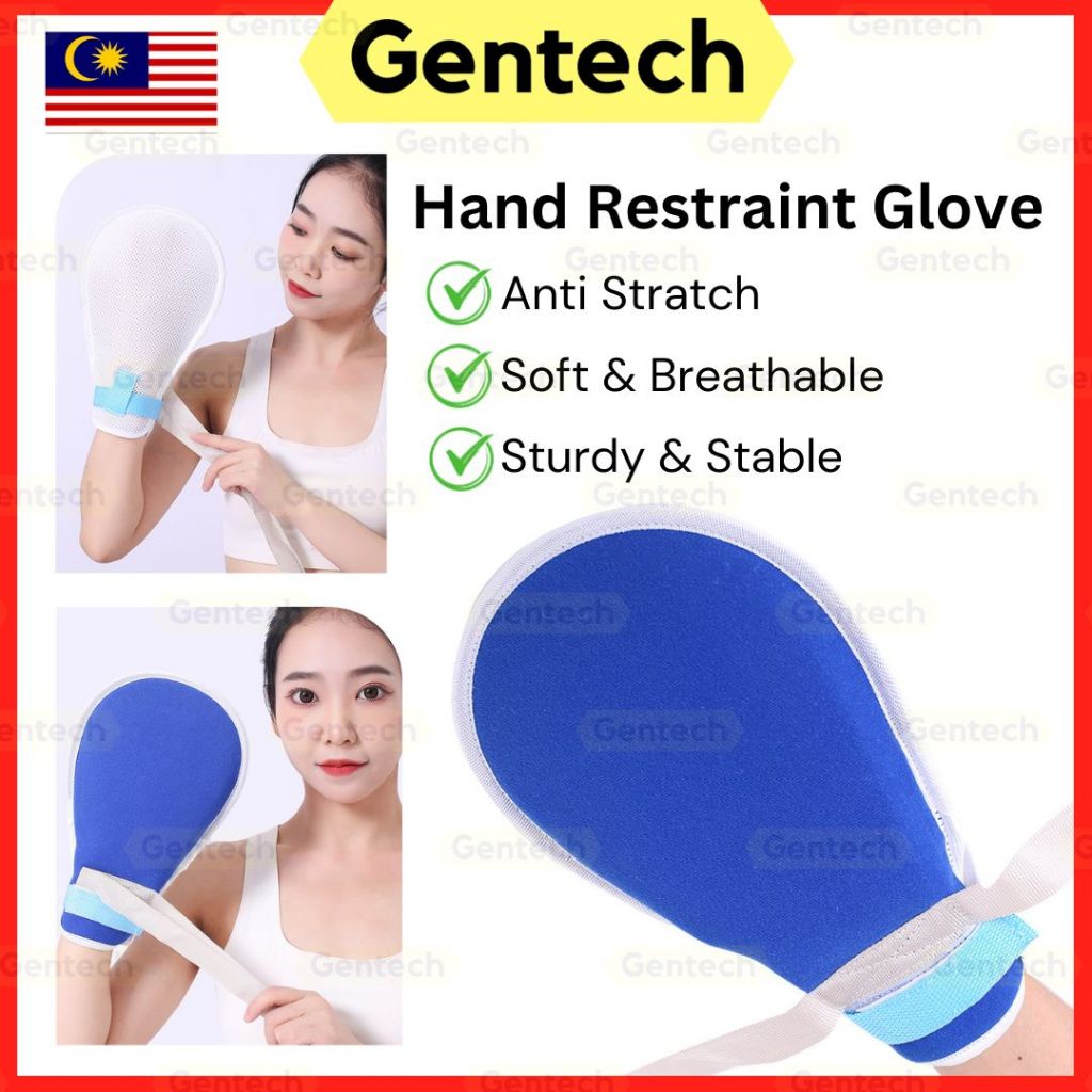 Hand Restraint Glove Mitt Anti-scratch Prevent Self Extubation Safety ...