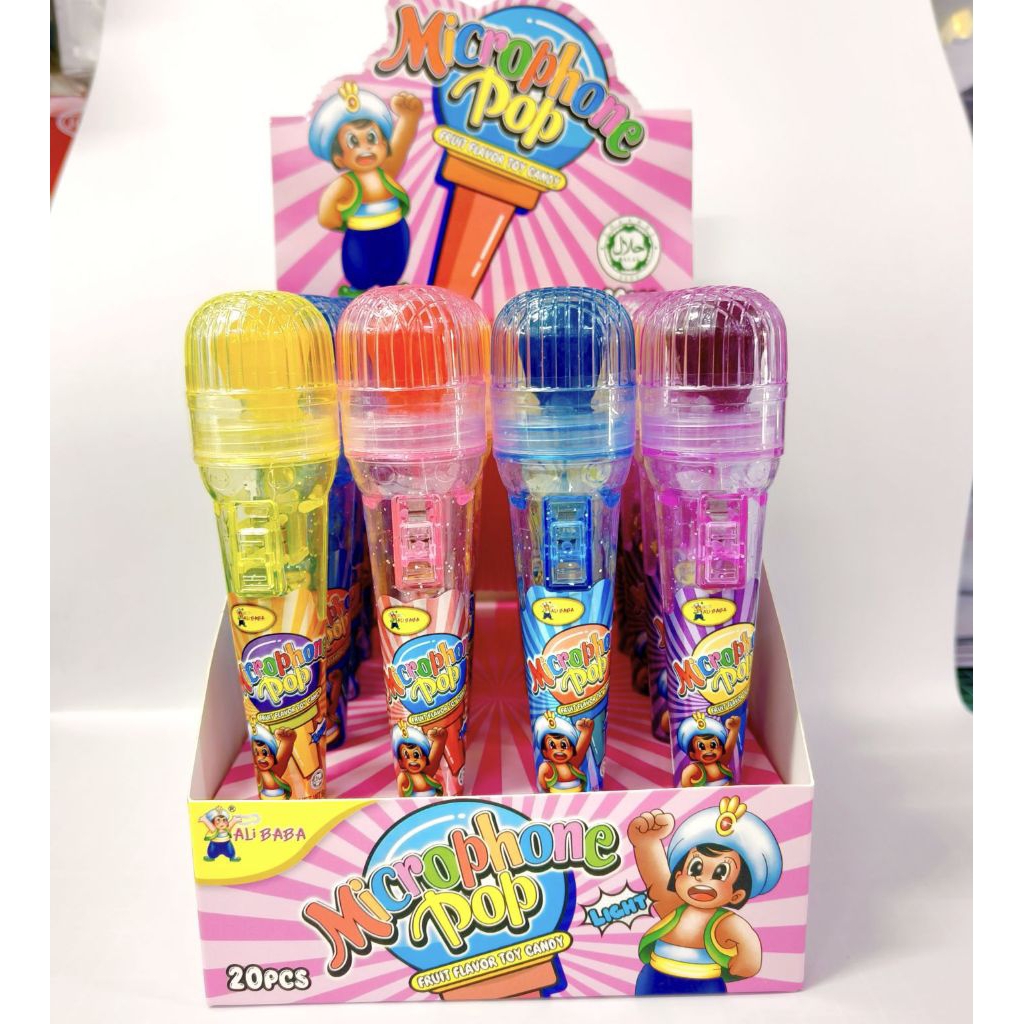 Alibaba Laser Microphone Pop Candy (20pcs) | Shopee Malaysia