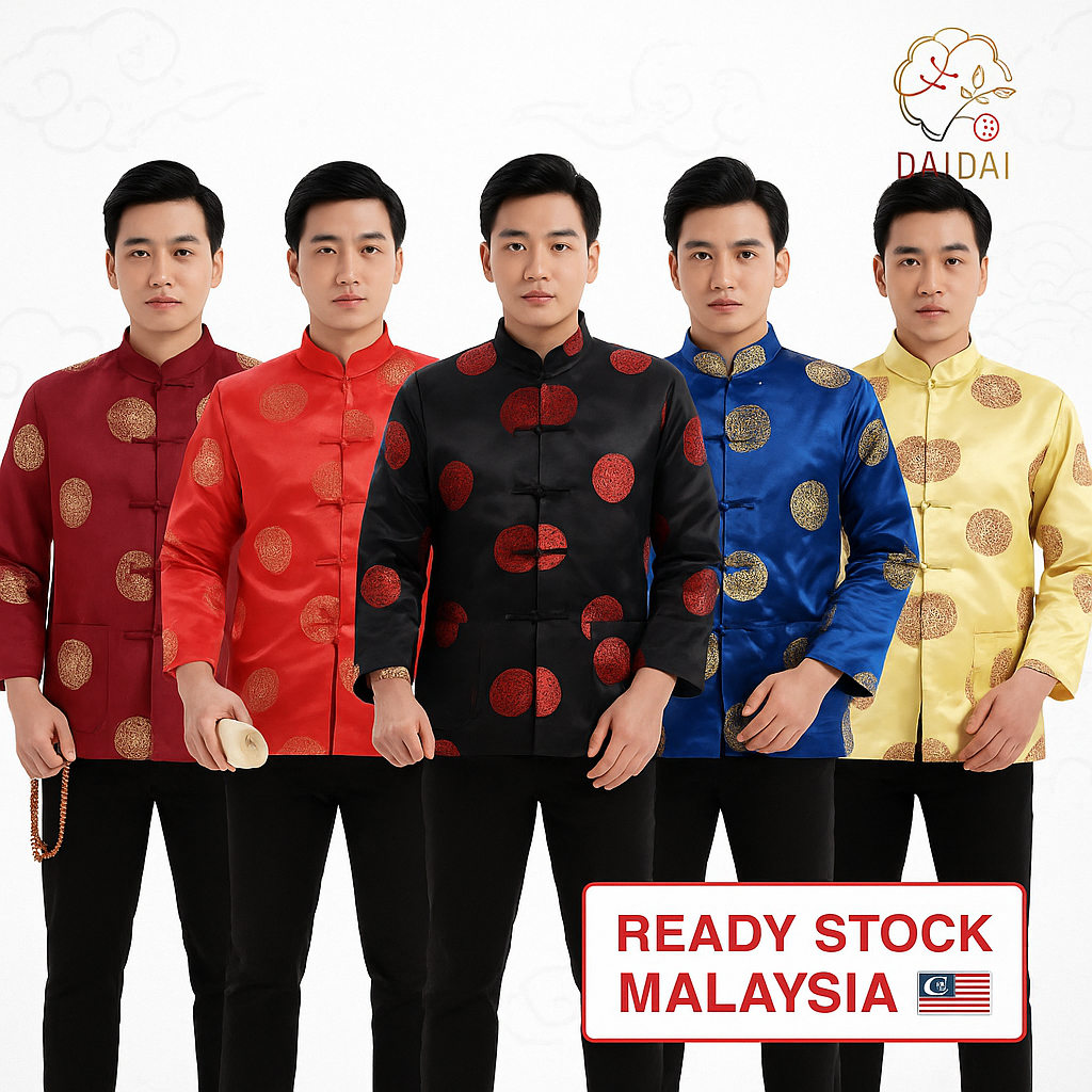 daidai (Ready Stock) Man Tang Suit Sam Fu Chinese New Year CNY ...