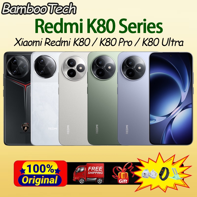 Xiaomi Redmi K80 Ultra Dimensity 9400+ / Redmi K80 Pro Snapdragon 8 Elite / Redmi K80 Snapdragon ...