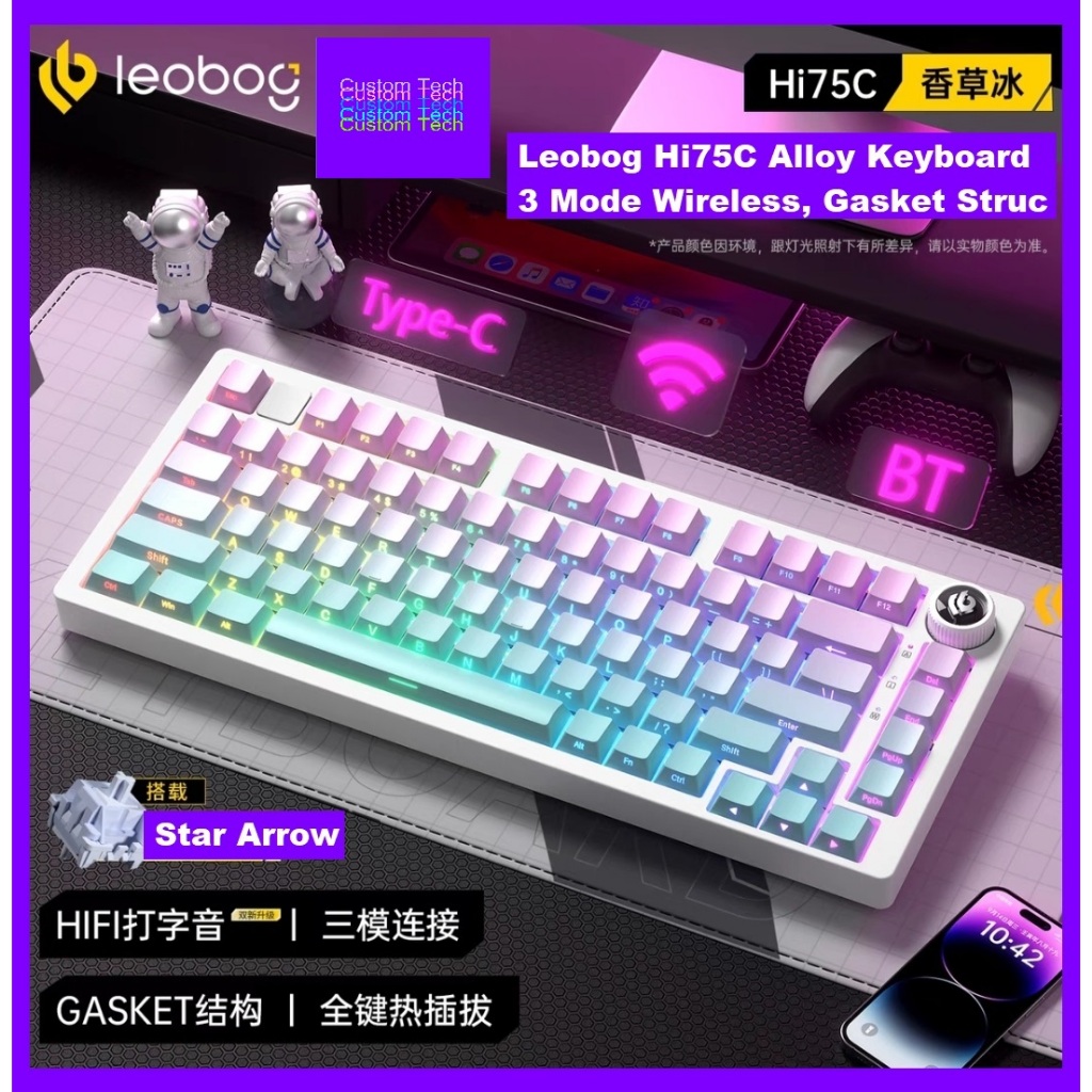 Leobog Hi75C Full Aluminium Keyboard | Shopee Malaysia