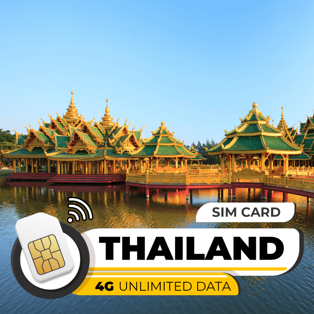 Thailand Travel Sim Card Best Price 5G/4G High Speed Unlimited Data ...
