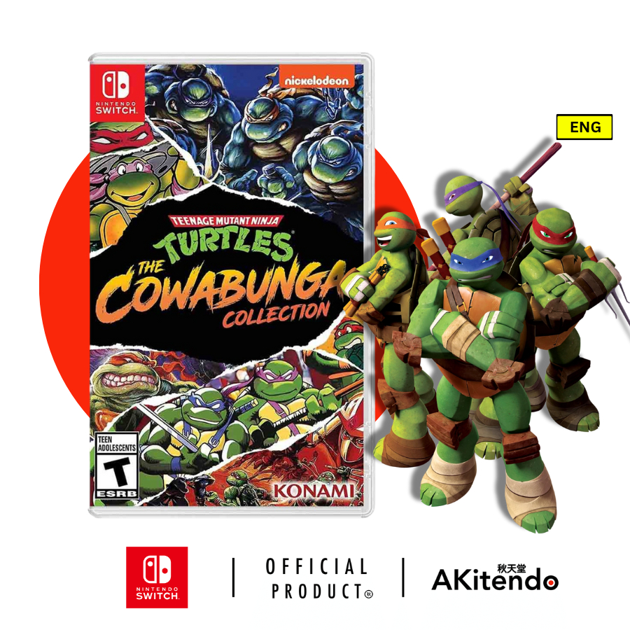 Nintendo Switch Teenage Mutant Ninja Turtles: The Cowabunga Collection ...