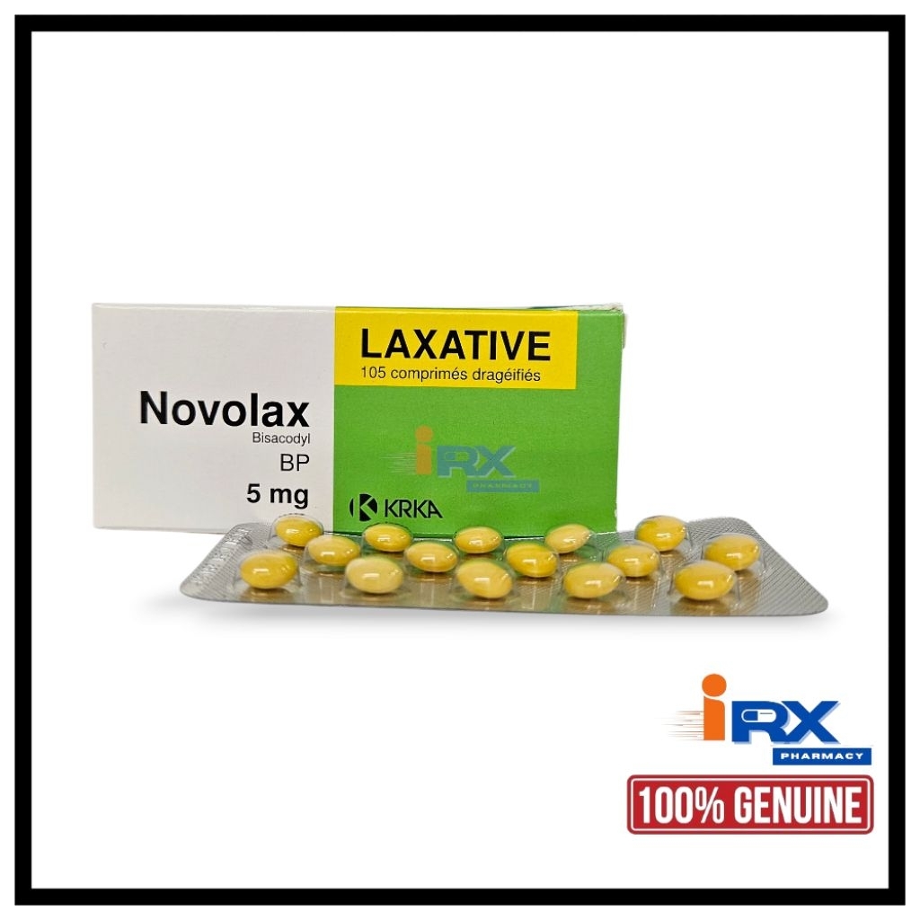 [100% GENUINE] Novolax Bisacodyl Bp 5mg Tablet 105's/Box | Shopee Malaysia