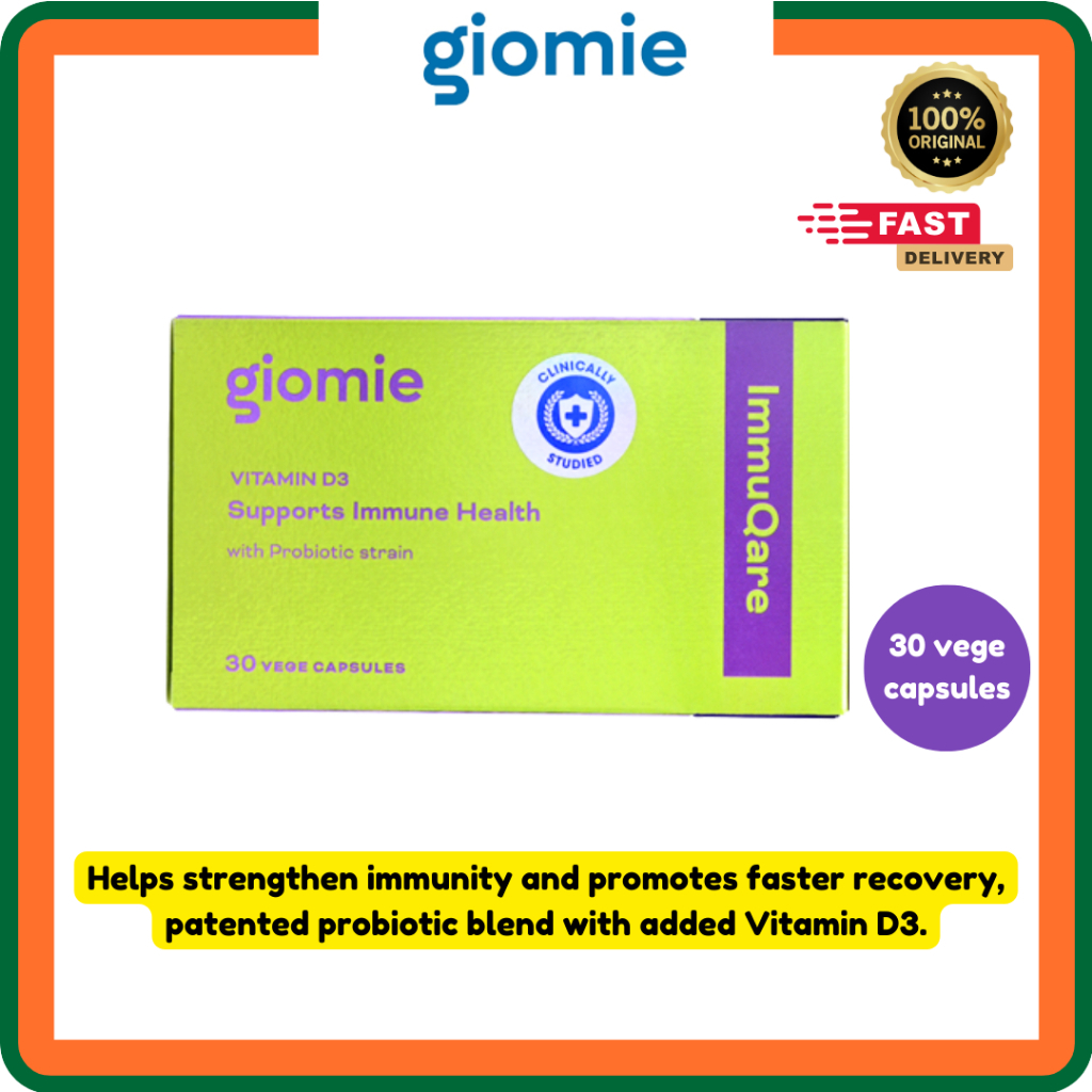 Giomie Immuqare 30's expire 10/2025 | Shopee Malaysia