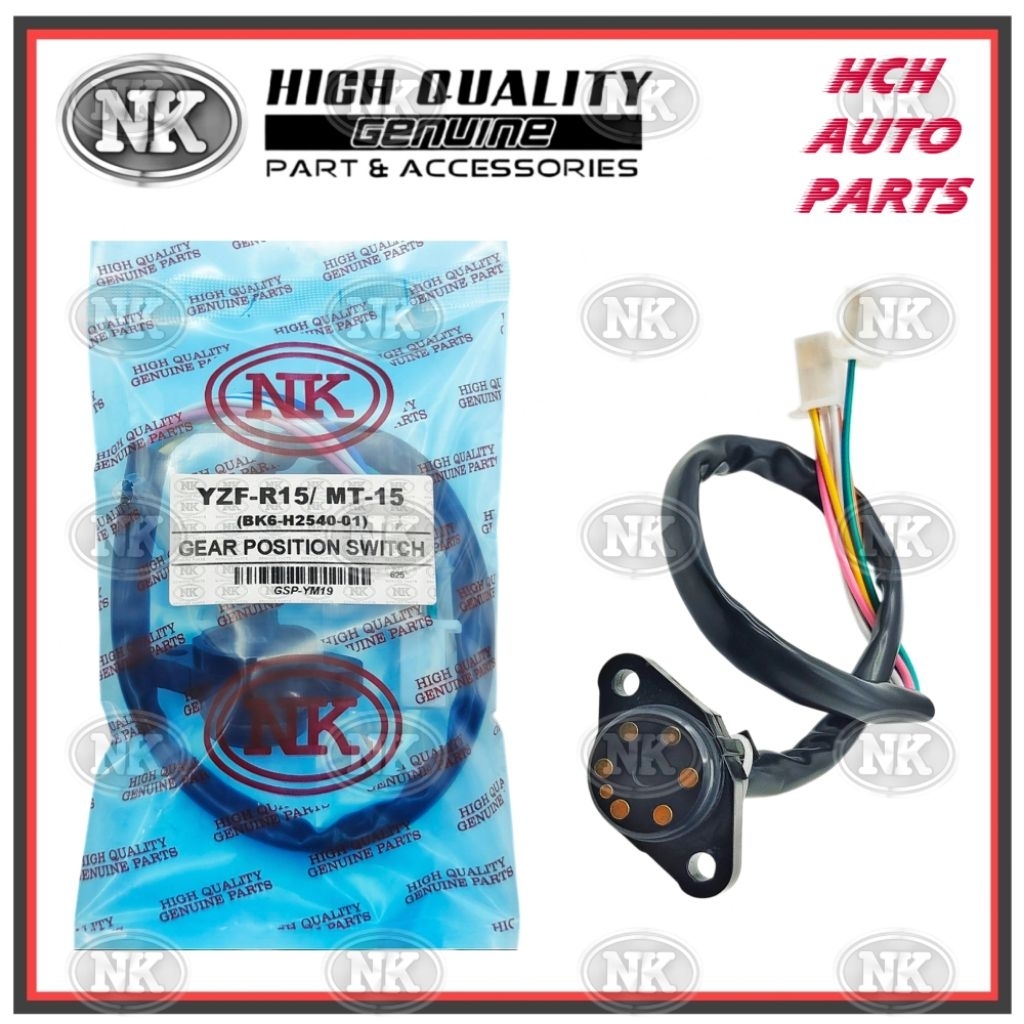 GEAR POSITION (NEUTRAL) SWITCH - YAMAHA - YZF-R15/ MT-15 -P/NO. BK6 ...