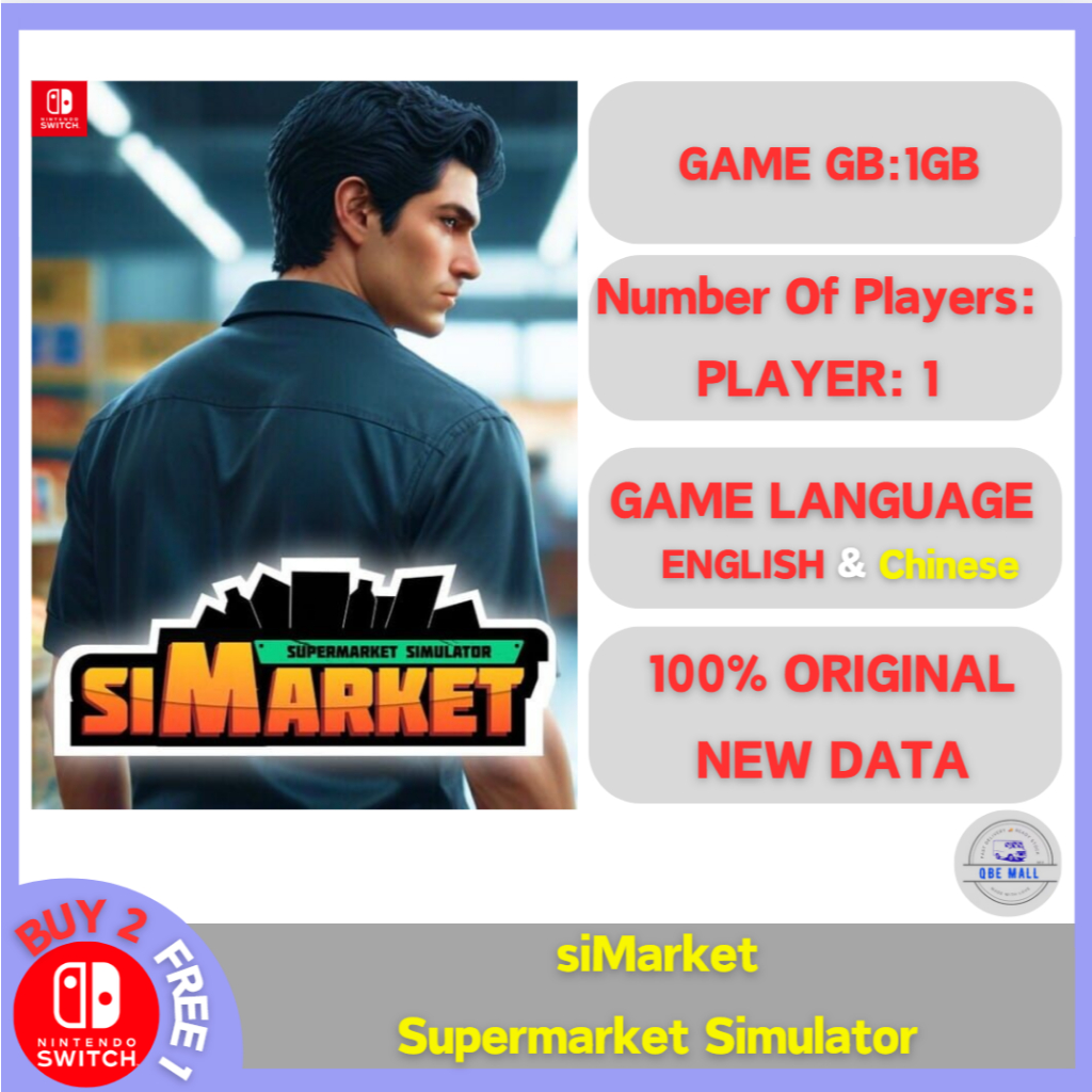 siMarket Supermarket Simulator (Nintendo Switch) Permainan Muat turun ...