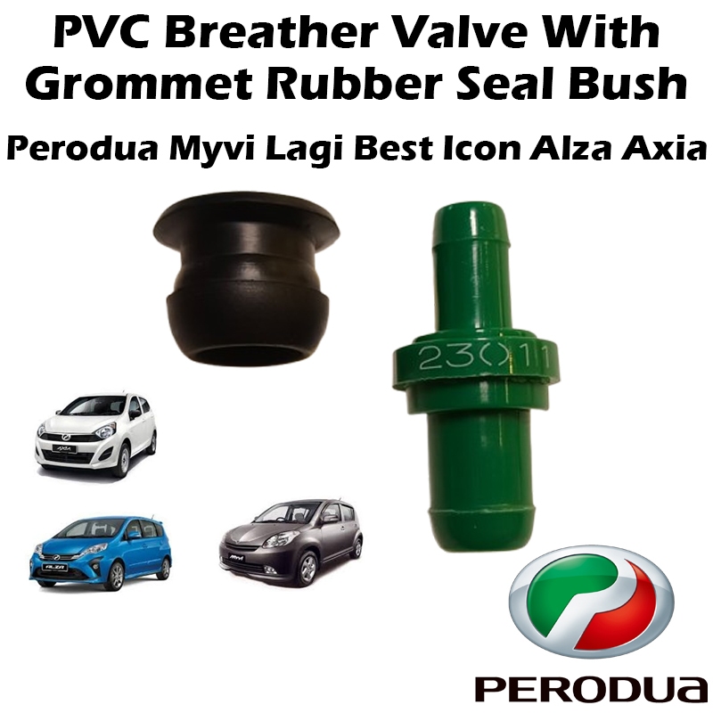 Original Perodua Myvi Lagi Best Icon Alza Axia PVC Breather Valve with ...