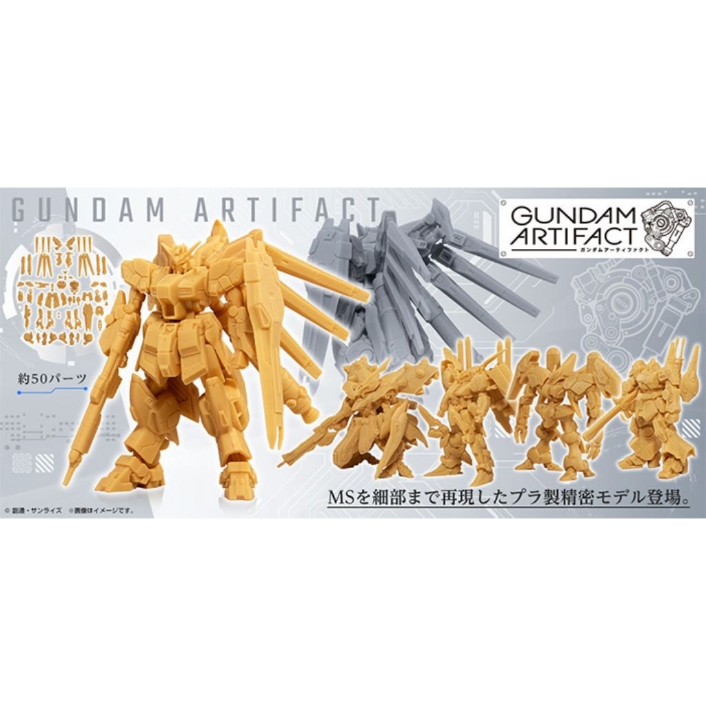 BANDAI GUNDAM ARTIFACT PHASE 1 RICK DIAS EX-S GUNDAM HI-V GUNDAM ...