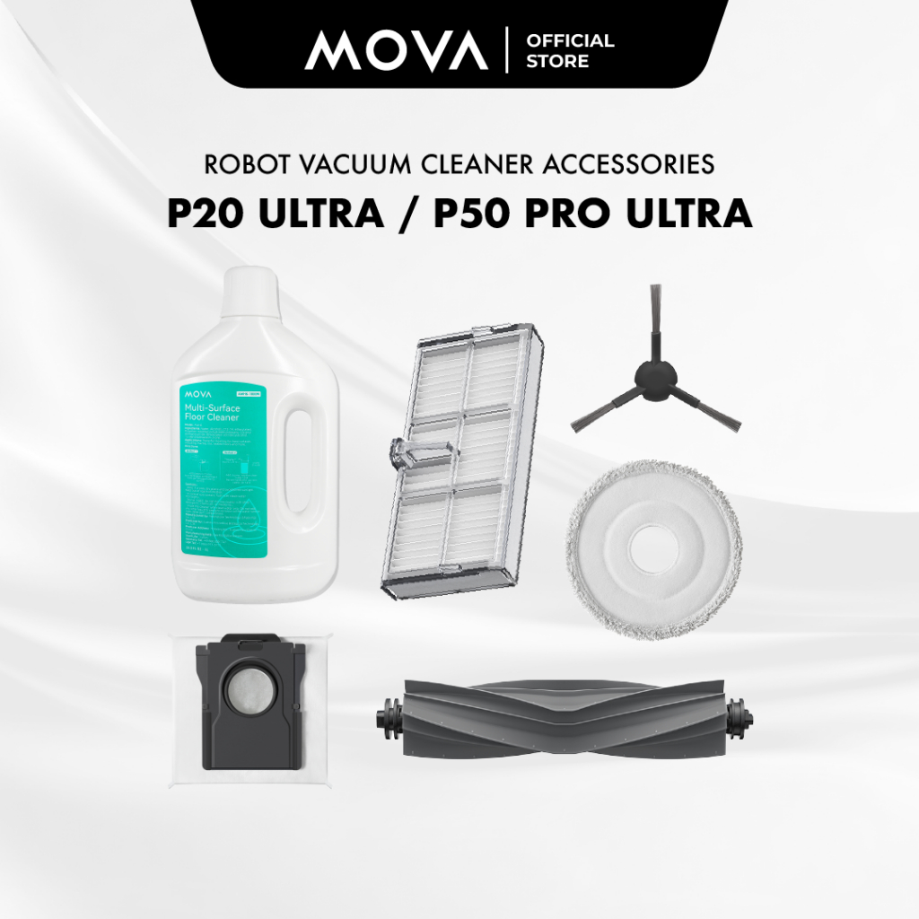 MOVA P20 Ultra / P50 Pro Ultra Robot Vacuum Cleaner Accessories ...