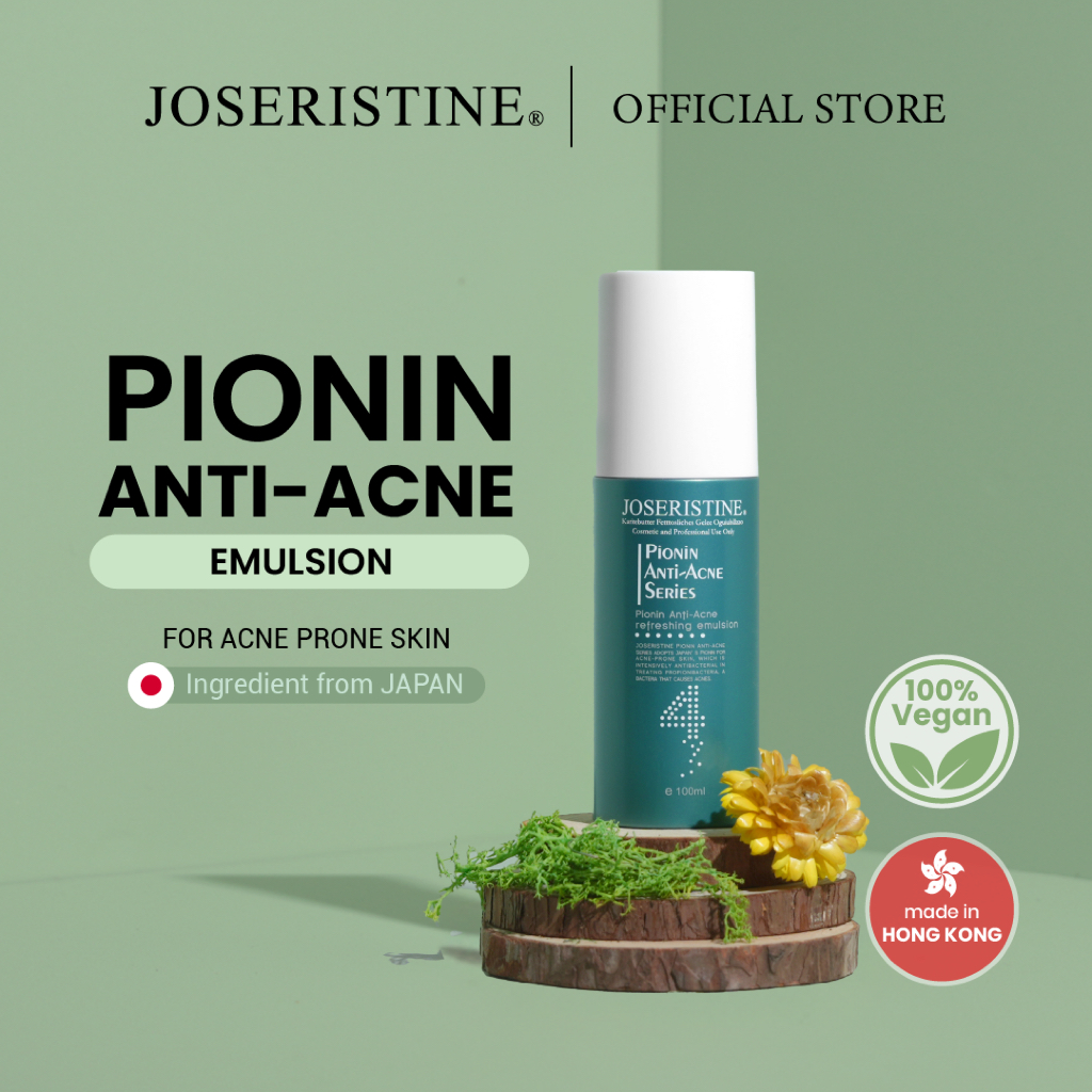 JOSERISTINE Pionin Anti-Acne Emulsion 100ml/Acne Prone Skin/Blemish ...