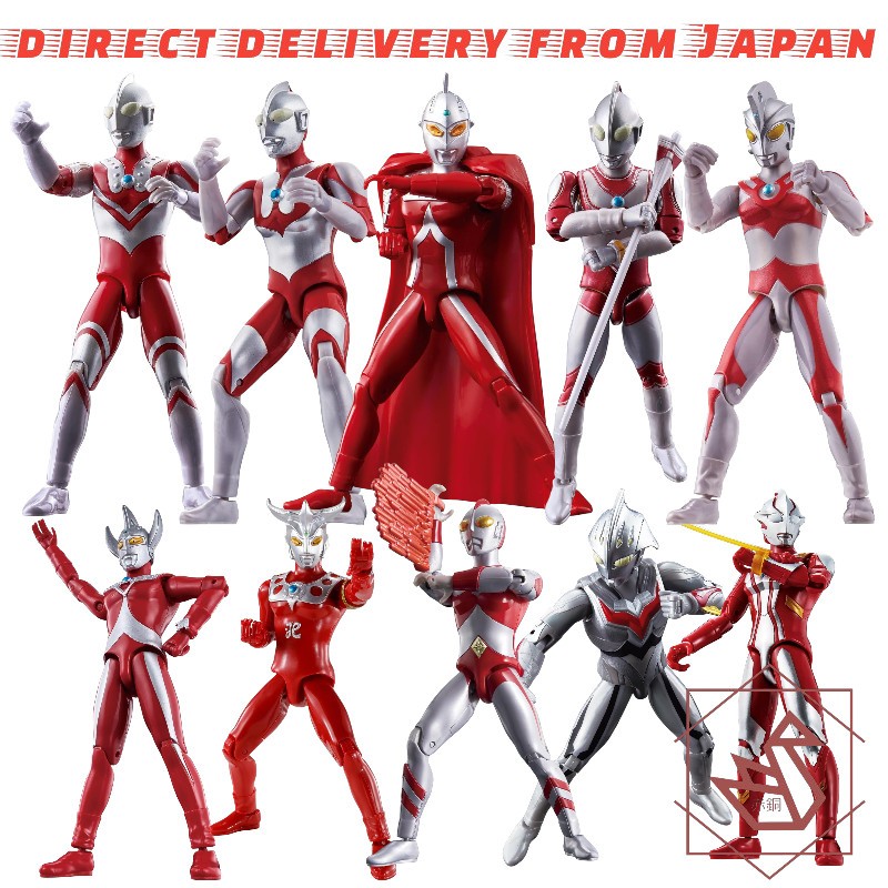 Ultra Action Figure Series by BANDAI: Ultraman Characters Collection ...