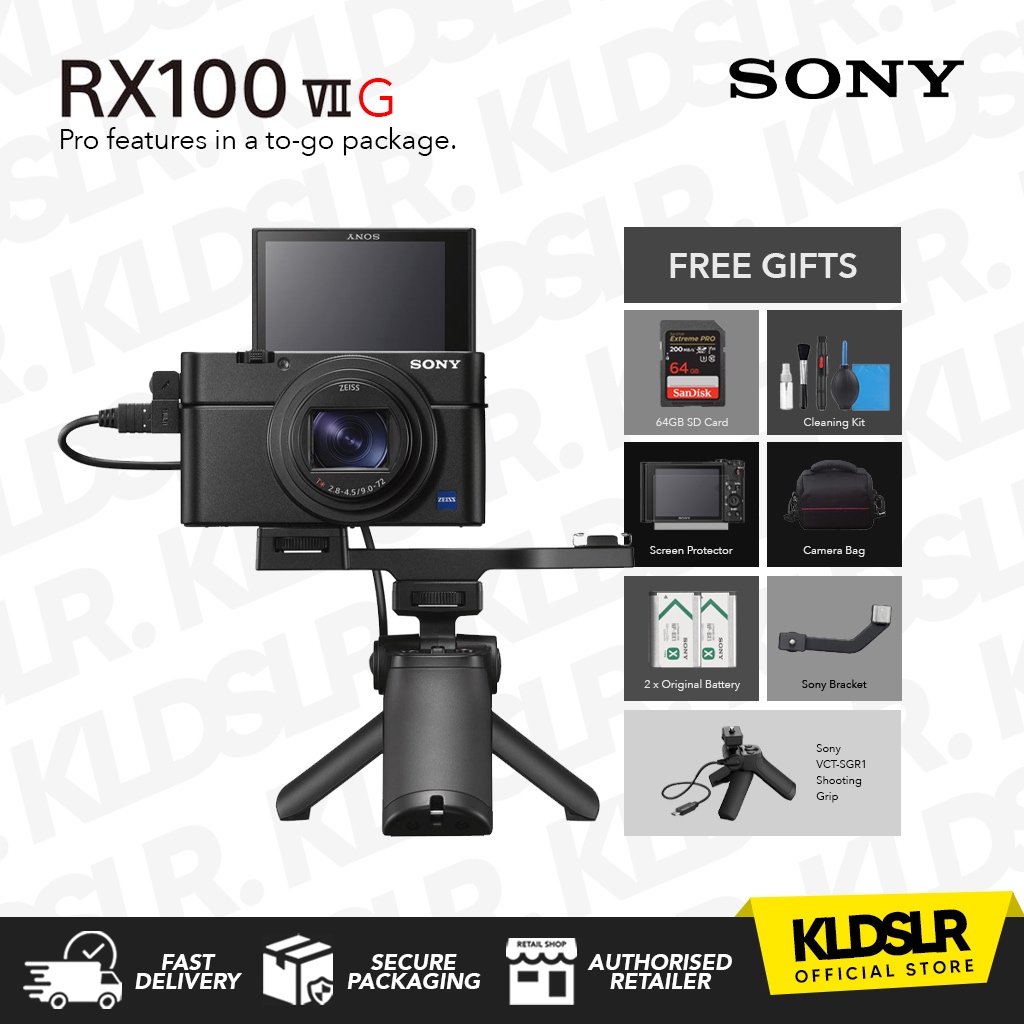 (READY STOCK) Sony DSC-RX100 VII | RX100 MARK VII | RX100 MARK 7 Digital Camera with Shooting ...