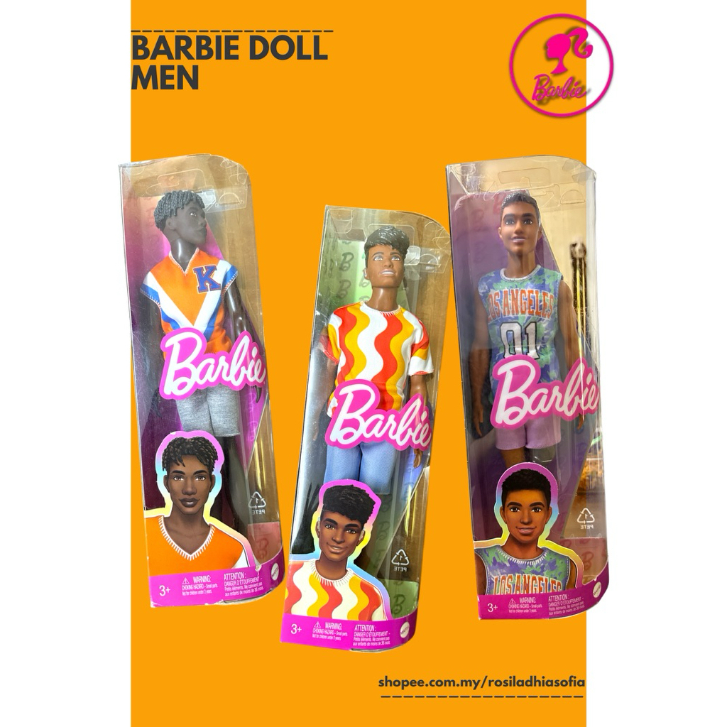 ORIGINAL BARBIE DOLL MEN | Shopee Malaysia