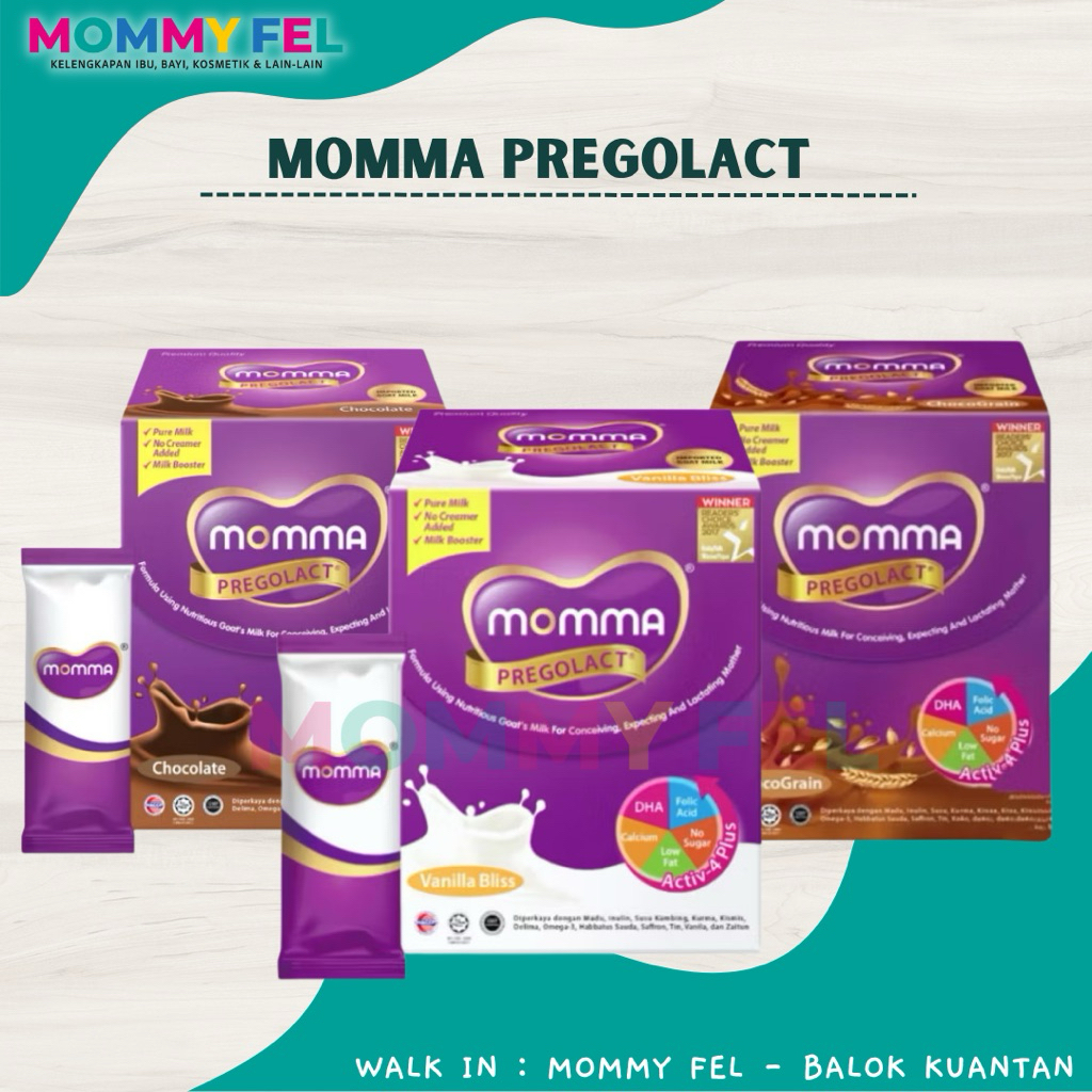 PENGGALAK SUSU BADAN TAMBAH SUSU BADAN MOMMA PREGOLACT MILKBOOSTER ...