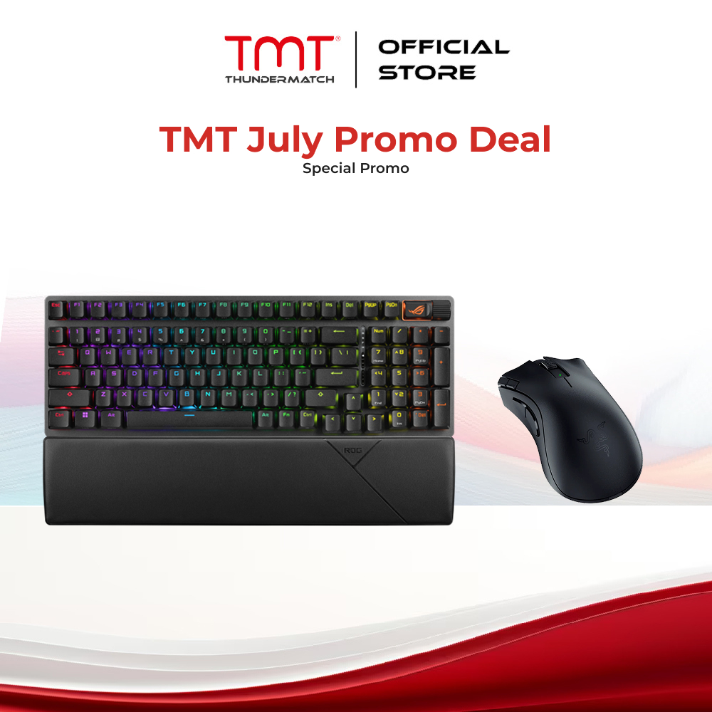 (TMT July Promo) Asus ROG X901 Strix Scope II 96 + Razer DeathAdder V2 ...