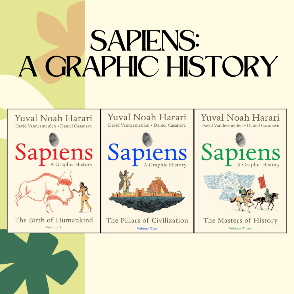 Sapiens: A Graphic History Vol. 1 / 2 / 3 | Shopee Malaysia