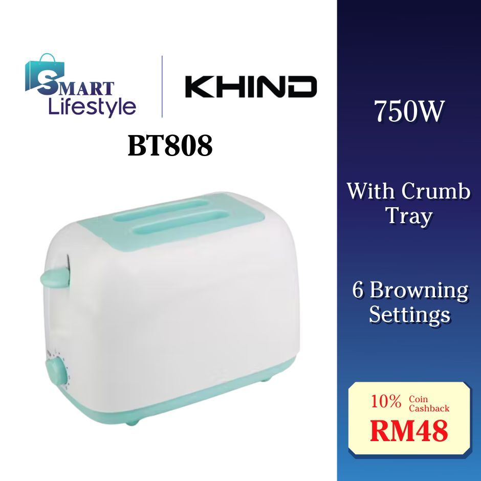 Khind Bread Toaster BT808 / Butterfly BT8063 / Pensonic PT-929 / Morgan ...