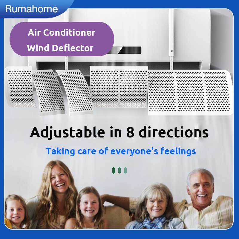 Rumahhom-Air Conditioner Wind Deflector Air baffle Deflector cold air ...