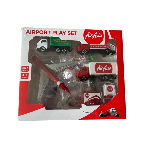AirAsia Merchandise Airport Play Set Boy Gift Present | Shopee Malaysia