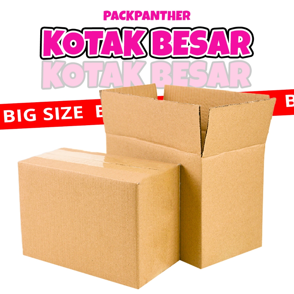 Besar Kotak Karton Big Box Carton Pindah Barang Penghantaran Packaging ...