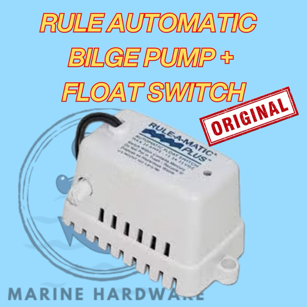 RULE AUTOMATIC BILGE PUMP PLUS FLOAT SWITCH | Shopee Malaysia
