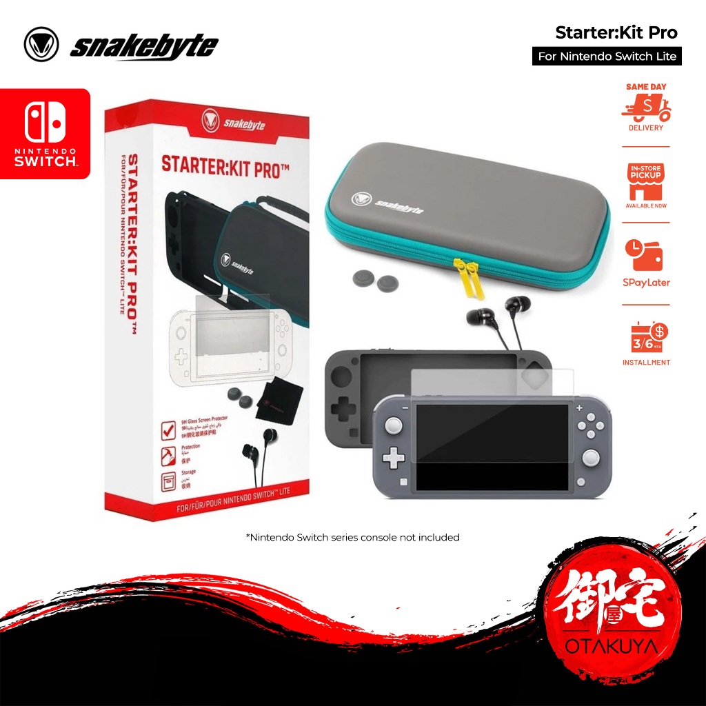 Snakebyte Nintendo Switch Lite Starter Kit Pro | Shopee Malaysia