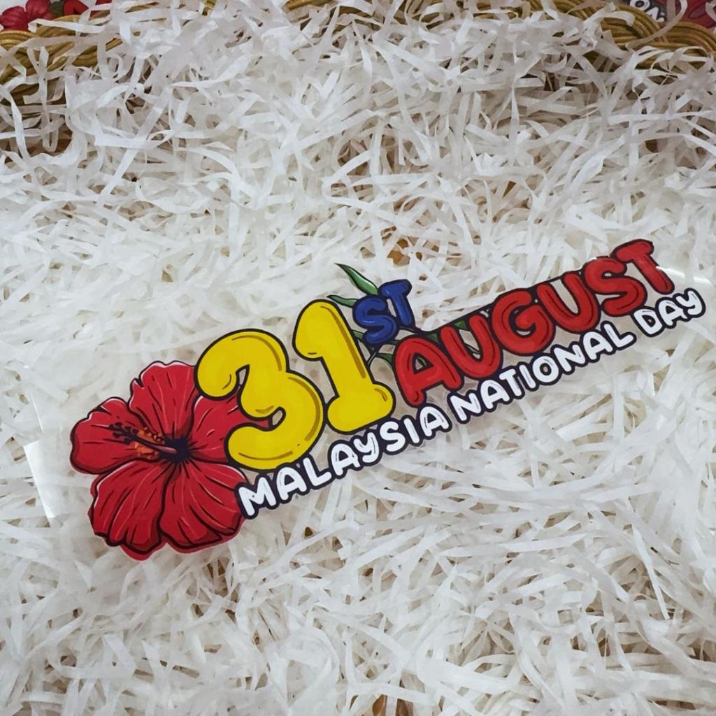 READY STOCK Sticker Baju Gosok Tema Merdeka/Iron On Sticker Fabric/Iron ...